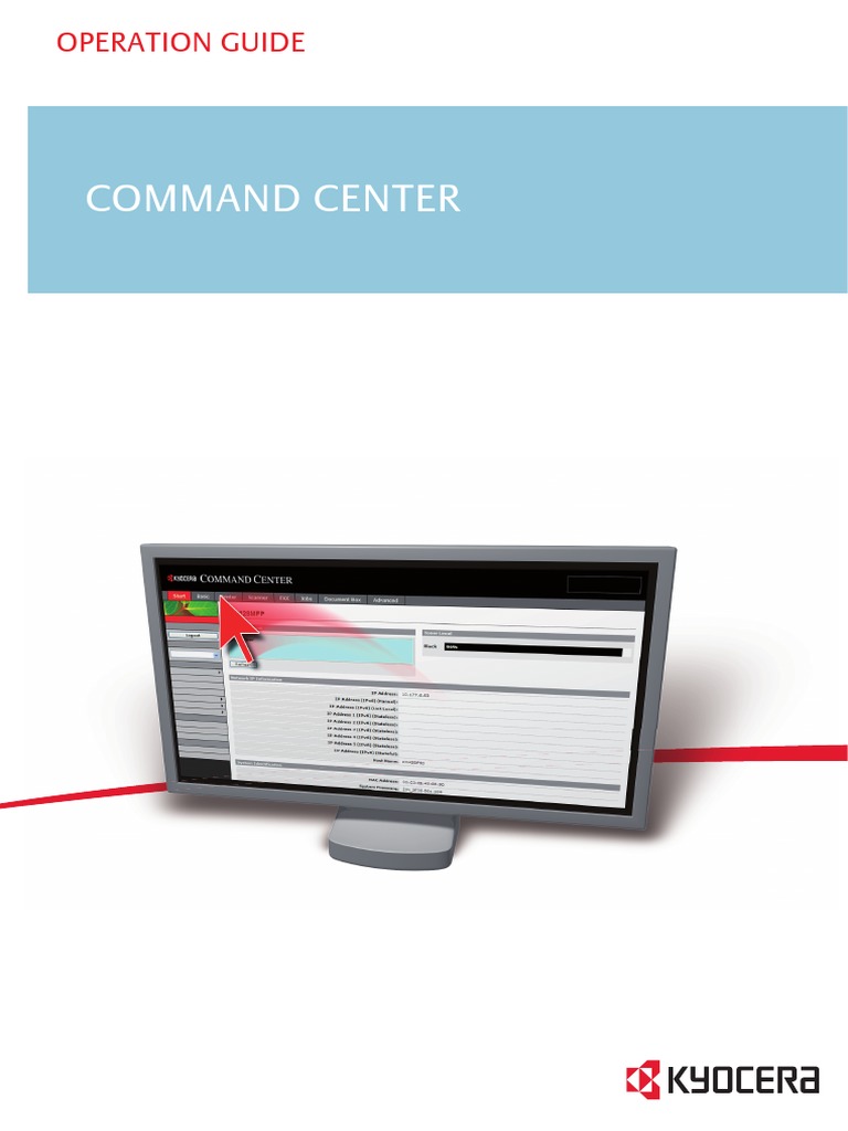 Kyocera FS 2020D OPERATION GUIDE | PDF | Ip Address | Image Scanner
