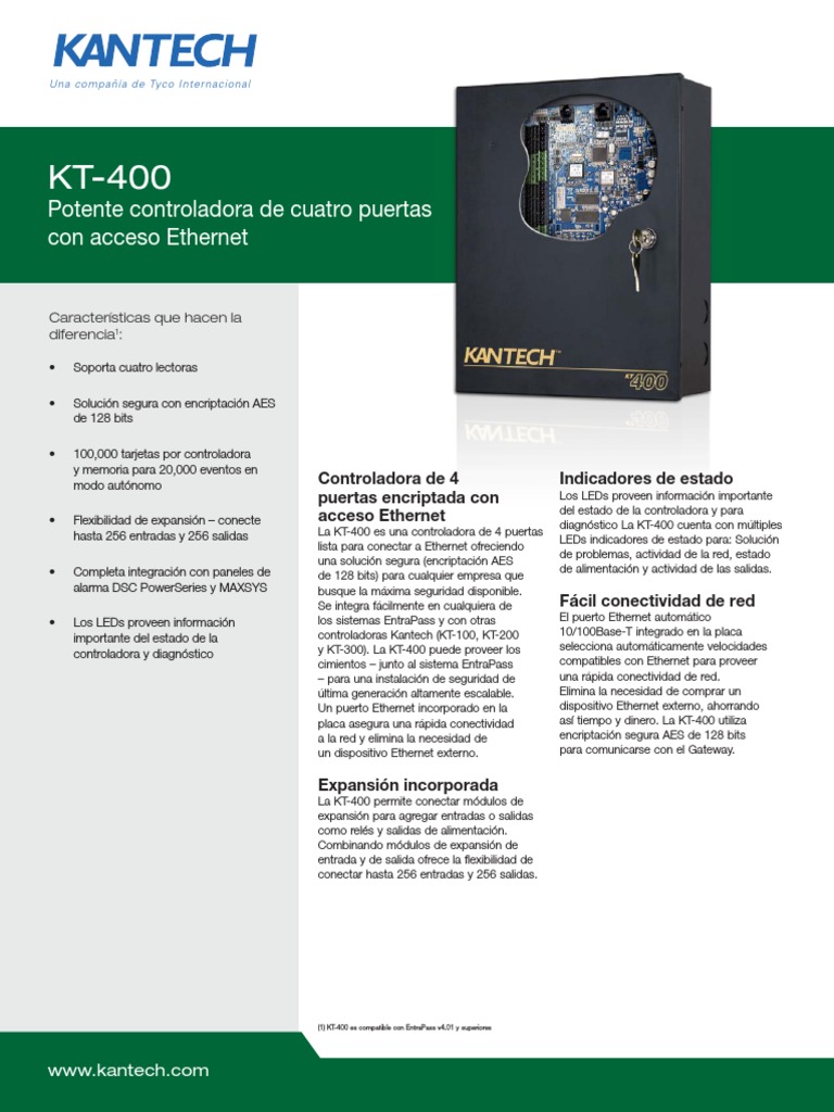 Kt-400-Controller Ds r03 LT Es Lat PDF | PDF | Red de computadoras ... Kt-400-Controller Ds r03 LT Es Lat PDF | PDF | Red de computadoras ...