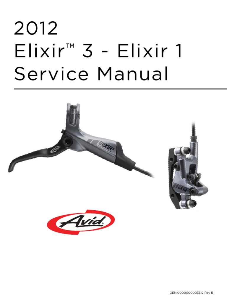 2012 Elixir™ 3 - Elixir 1 Service Manual | Download Free PDF | Nut ...
