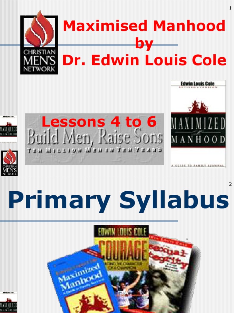 Maximised Manhood: Forgiveness & Balance | PDF | Samuel | Sin