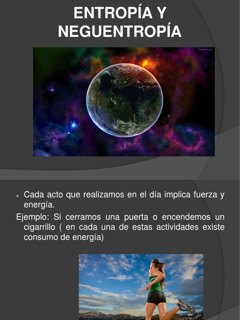 Entropía y Neguentropía | PDF | Entropía | Mecánica de Medios Continuos