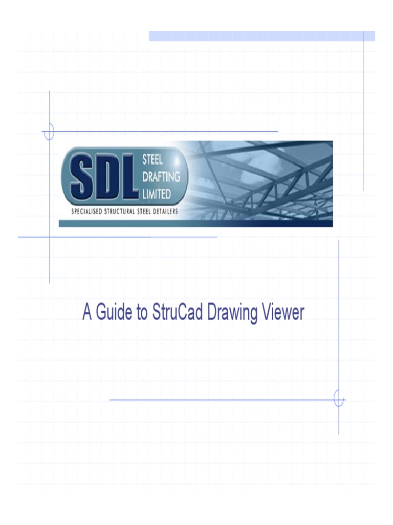 SDL StruCad Drawing Viewer Guide | Websites | Software