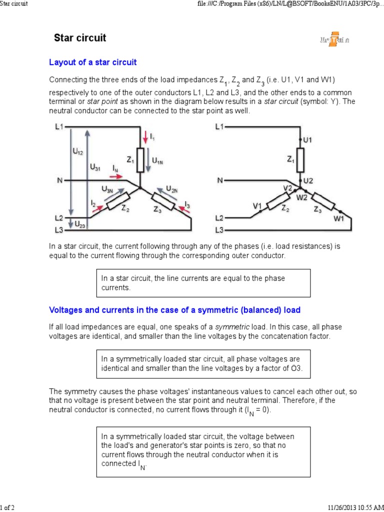 04-Star Circuit V2 | Electric Current | Voltage