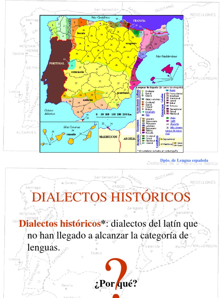 Dialéctos históricos | Lengua española | Semiótica