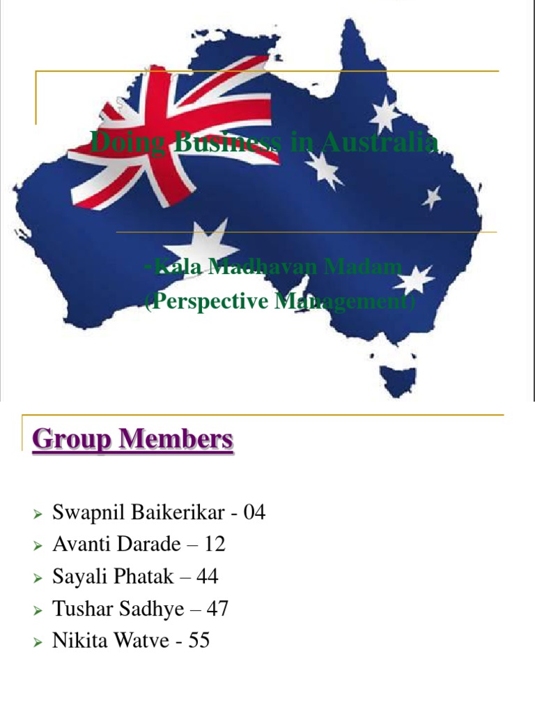 PESTLE Analysis - Doing Business in Australia | PDF | Internet Access ...