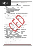 Question Bank 2 - Unit Wise MCQ SWM | PDF | Landfill | Hazardous Waste