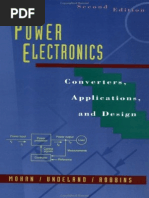 Power Electronics by Ned Mohan | PDF | Science | Electronics