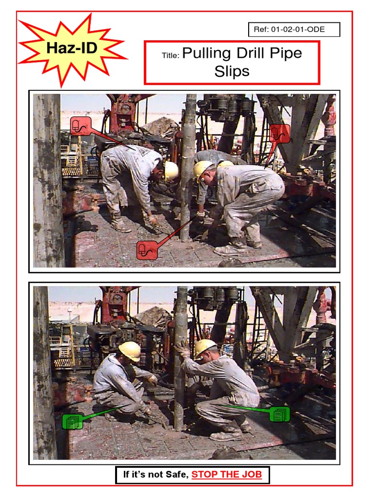 Pulling Drill Pipe Slips: Haz-ID | PDF