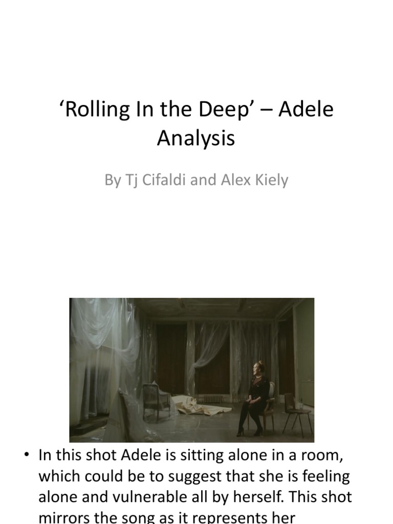 Adele's 'Rolling In the Deep' Analysis | PDF