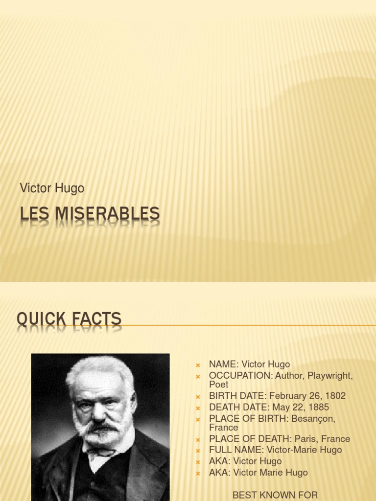 Les Miserables | PDF | Victor Hugo | Cosette