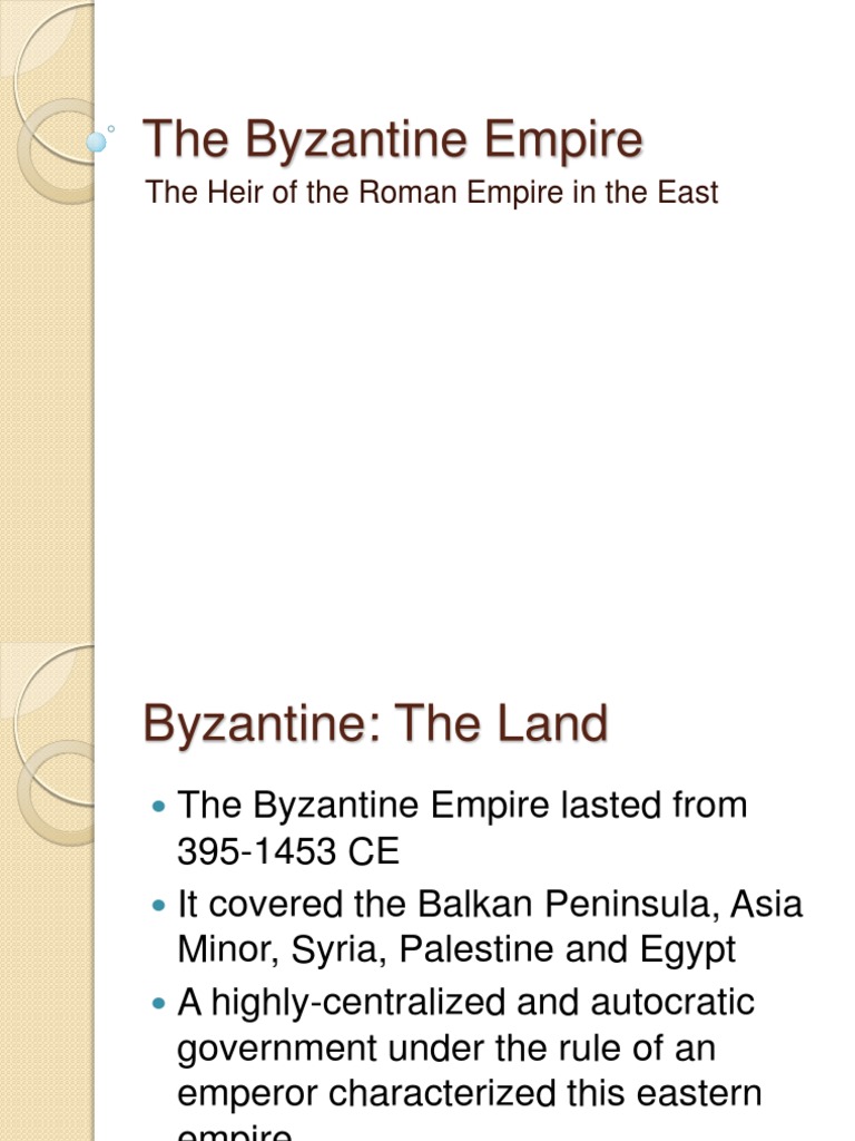 The Heirs of The Roman Empire | PDF | Byzantine Empire | Crusades