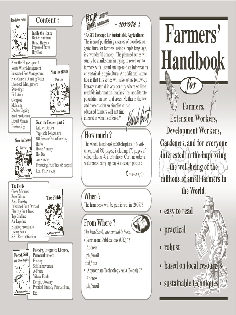 Nepal Permaculture Group Farmers' Handbook | PDF | Nutrition | Diet ...