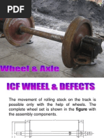 Wheels Defects in Indian Railways | PDF | Tire | Wheel
