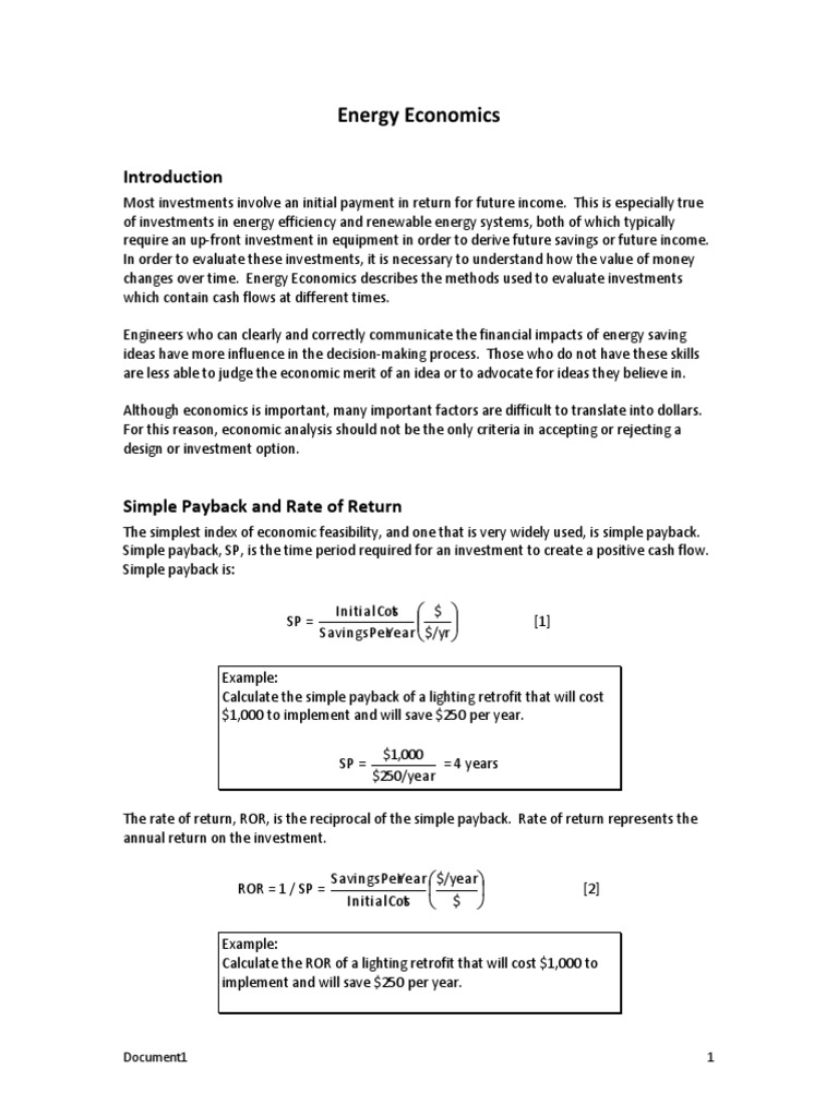 CONSTRUCTION Economics | PDF | Present Value | Time Value Of Money