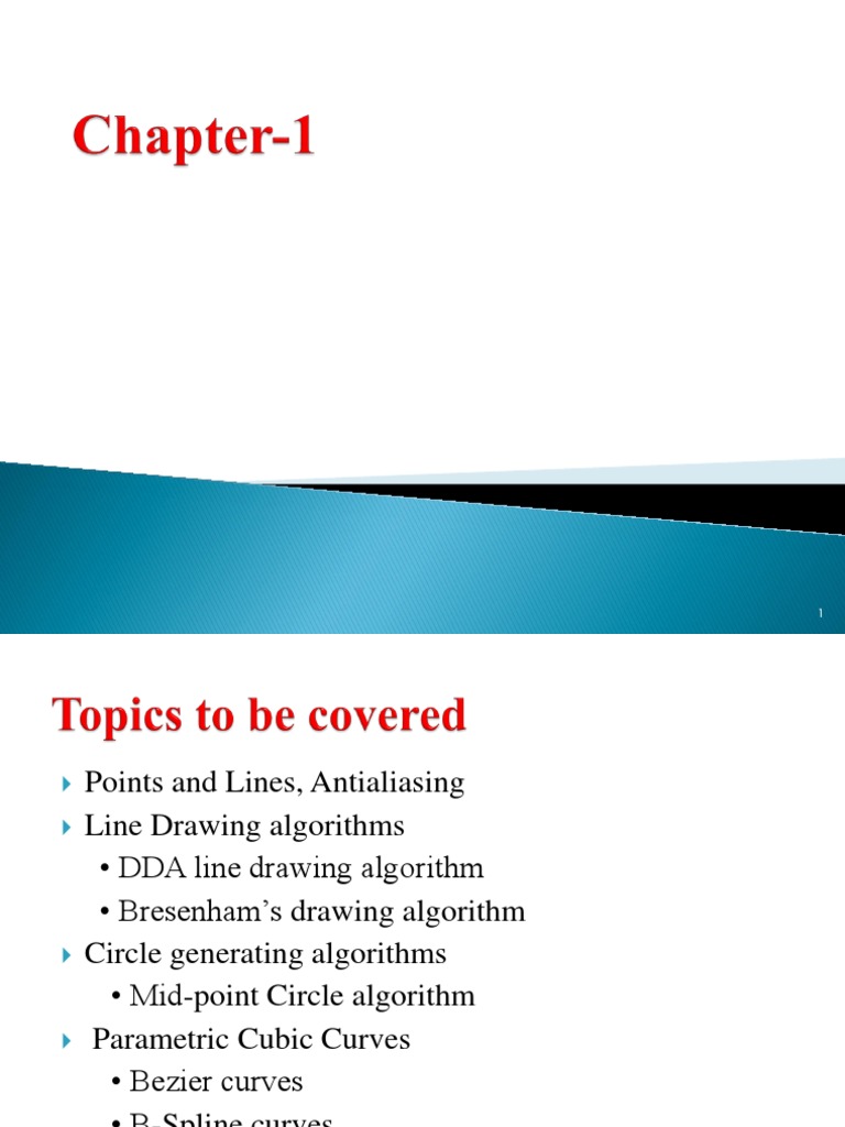 Dda And Bresenhams Circle Mid Point Approch Pdf Circle Equations 