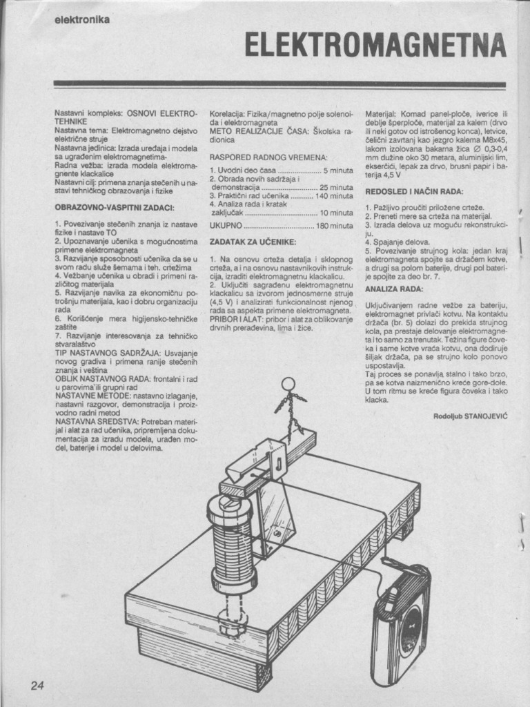 TN Elektromagnetna Klackalica | PDF