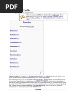 State List Subjects in India | PDF | Taxes | Excise