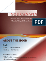 Review of "You Can Win" by Shiv Khera | PDF | Motivation | Motivational