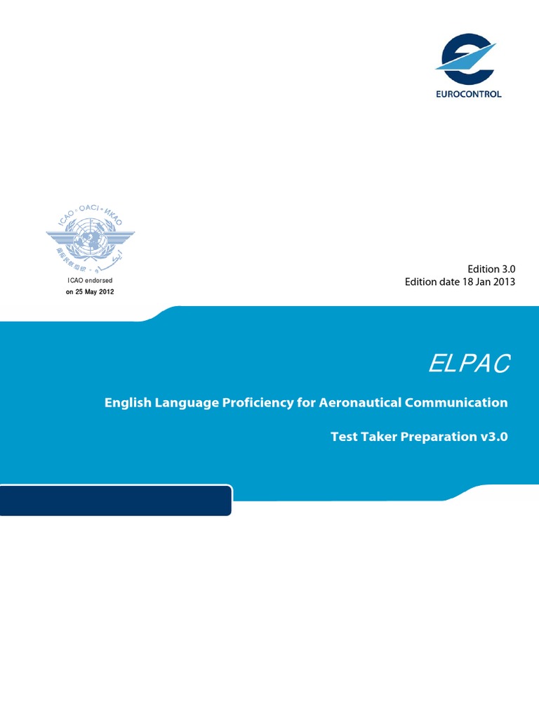 Elpac Test Taker Preparation v3 | PDF | Aerospace | Cognition
