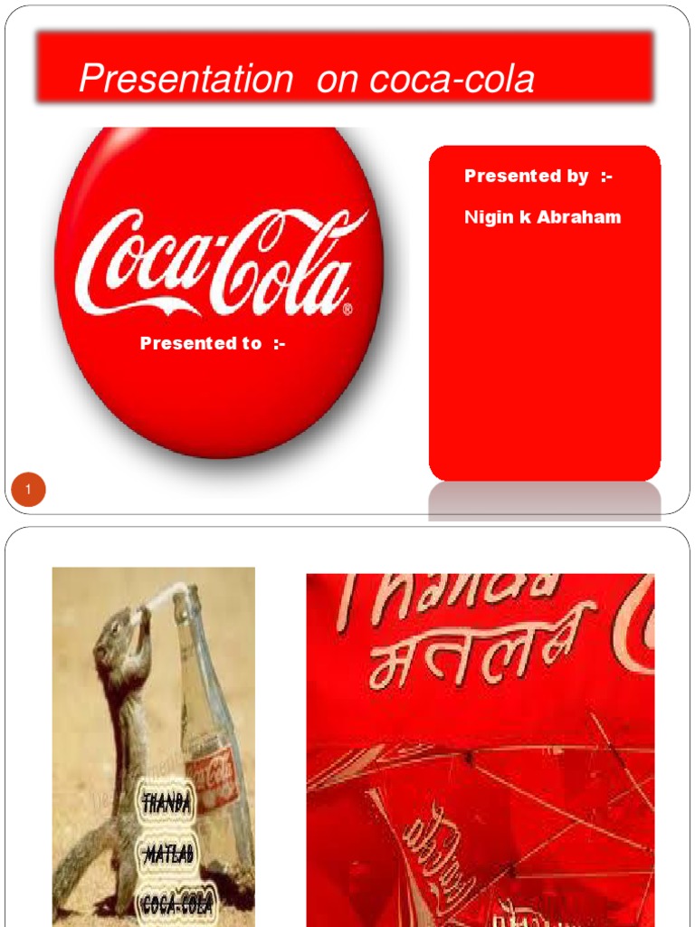 Presentation-on-coca-cola.pptx | Cola | Coca Cola