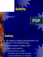 Centre Lathe Safety and Hazards | PDF | Switch | Manufactured Goods