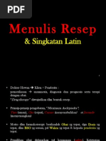 Istilah Latin dalam Resep Obat | PDF
