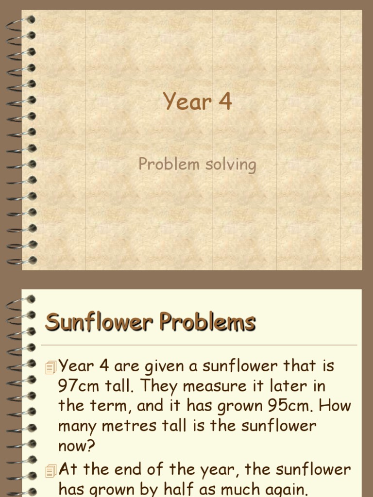 Yr4 Word Probs | PDF | Art