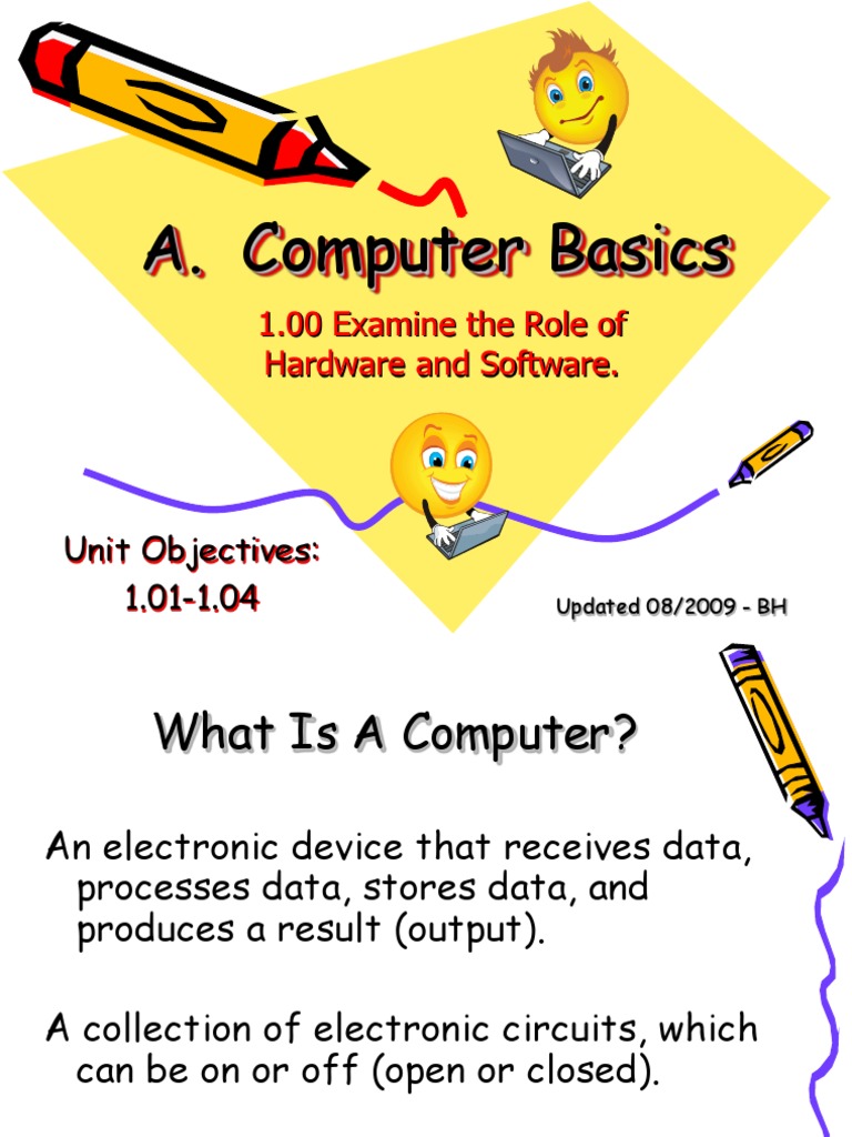Computer Basic - A | PDF | Random Access Memory | Disk Storage