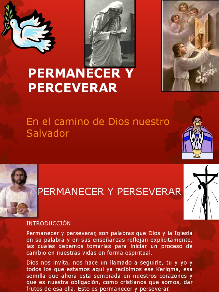Permanecer y Perseverar. Libro | PDF | eucaristía | Oración