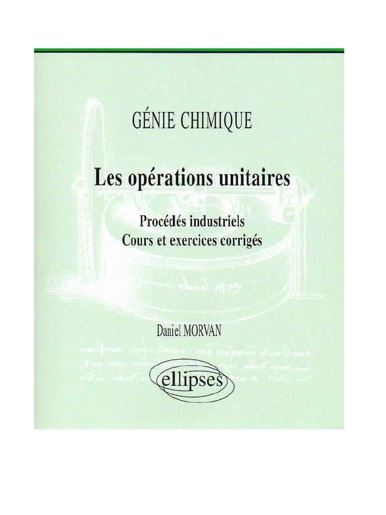 Operations Unitaires Plan PDF | PDF | Solvant | Distillation