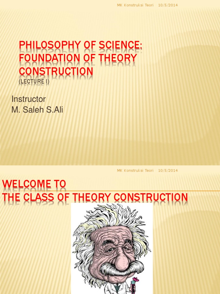 PHILOSOPHY OF SCIENCE (Kuliah 1).ppt | Paradigm | Philosophy Of Science