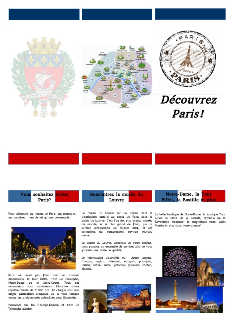 Triptico Paris PDF | PDF