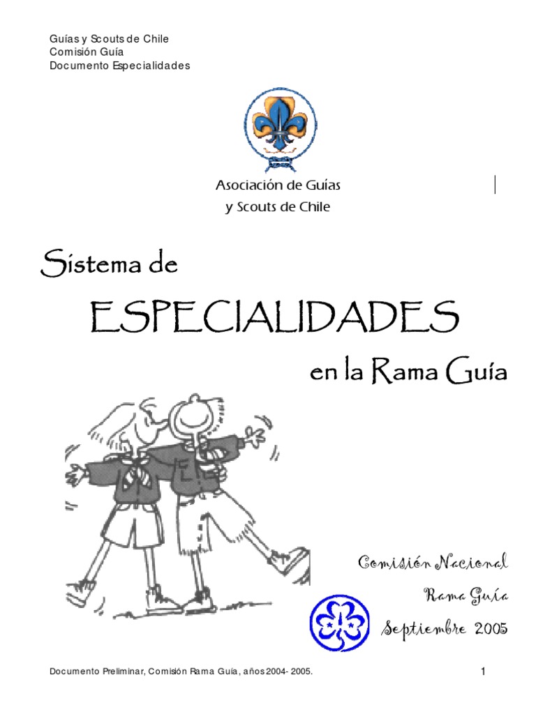 cartilla de especialidades rama guia scout isi (1).pdf | Exploración ...