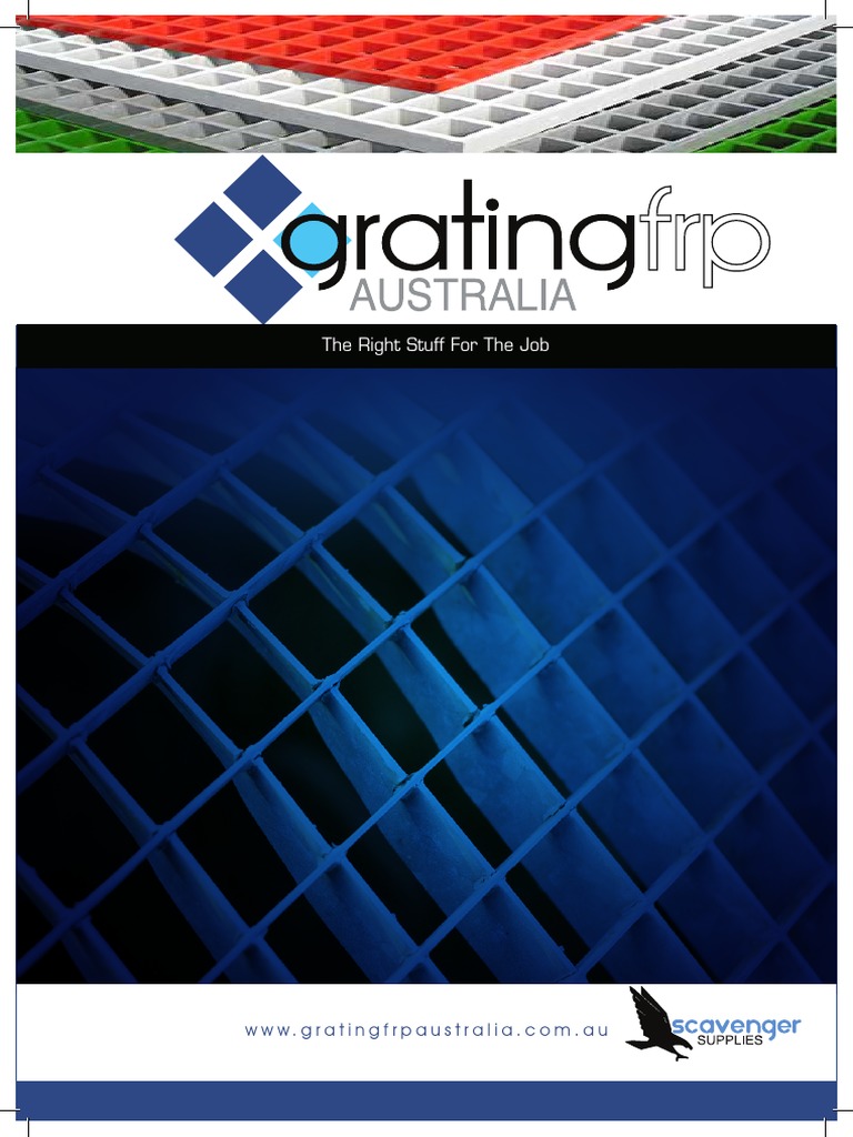 Grating FRP Australia Catalogue | PDF | Screw | Fibre Reinforced Plastic
