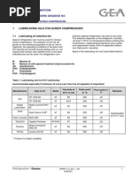 Recommended Oil and Grease Cross Reference Chart | PDF | Soft Matter | Oils