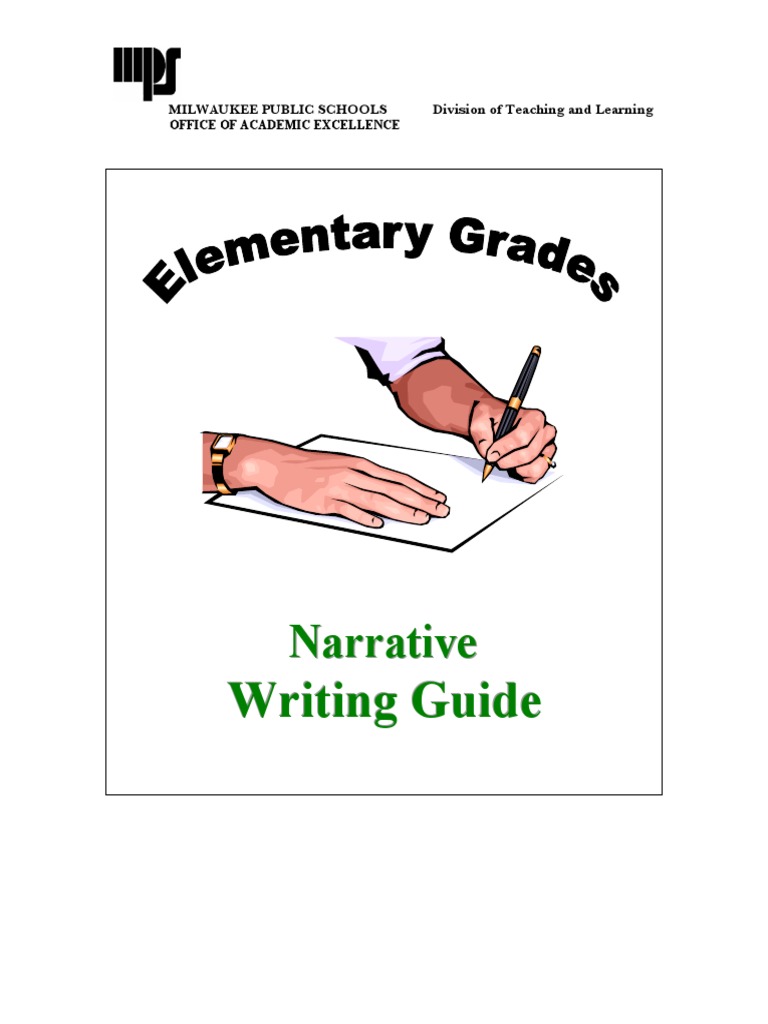 Elemen Narrative Writing Guide1of4 | PDF | Educational Assessment ...