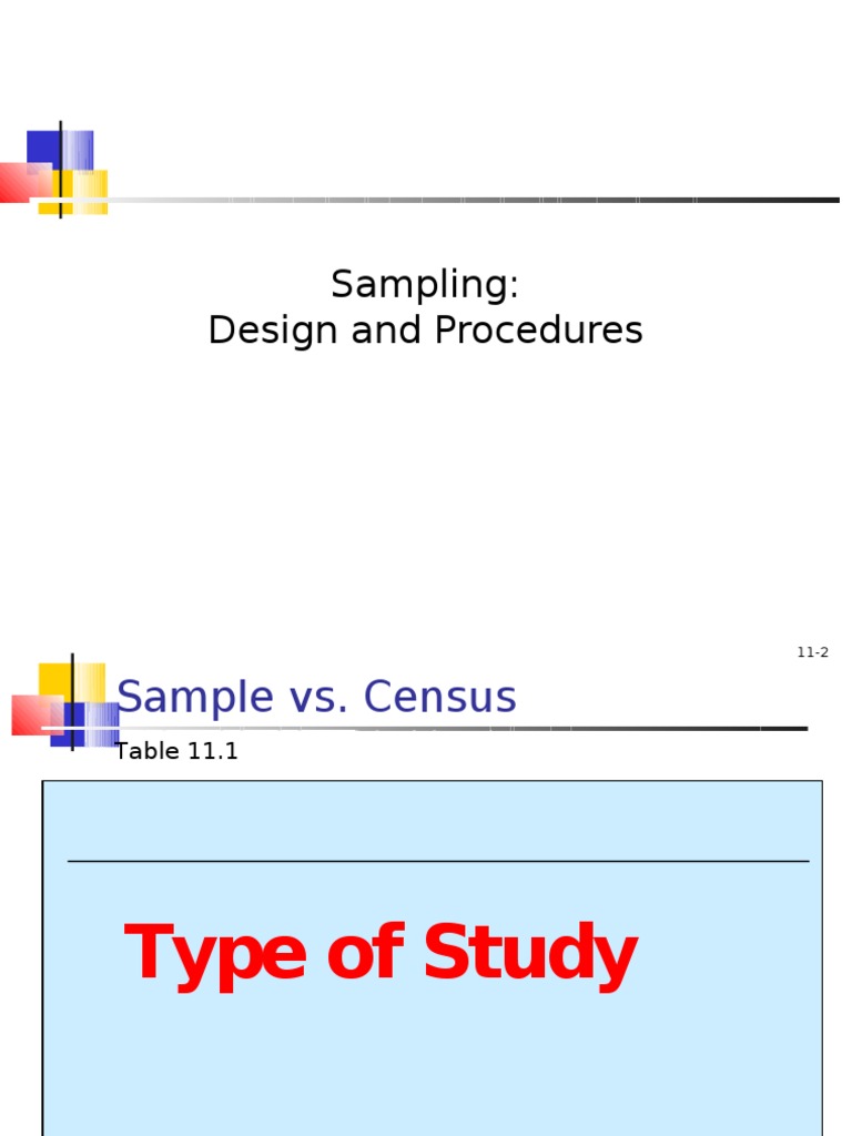 Sampling Design and Procedures | PDF | Stratified Sampling | Sampling (Statistics)
