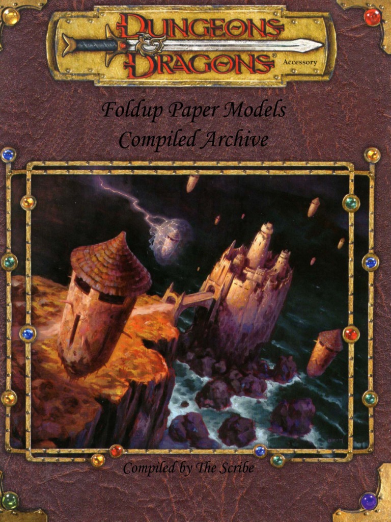 Free Medieval Village Paper Models | PDF | Home & Garden | Art