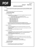 Method Statement - Final | PDF | Valve | Actuator