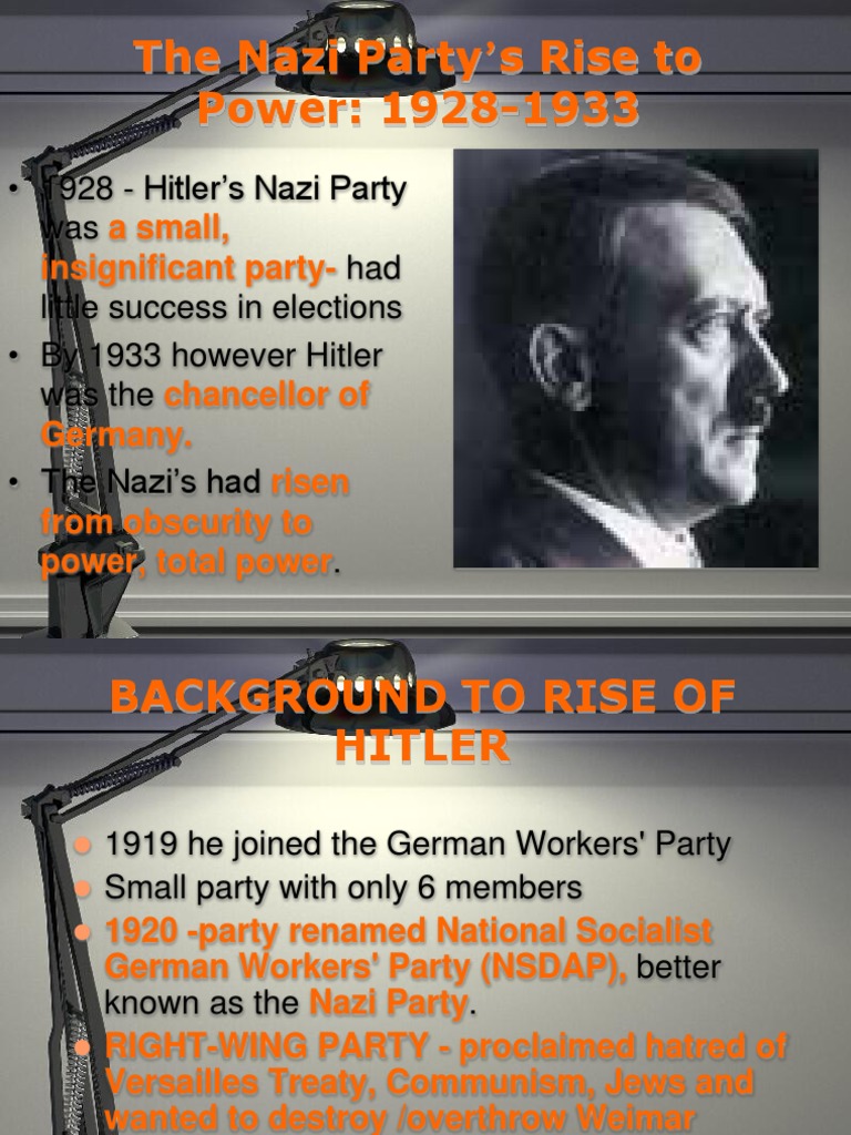Rise of Hitler | Nazi Party | Nazi Germany | Free 30-day Trial | Scribd