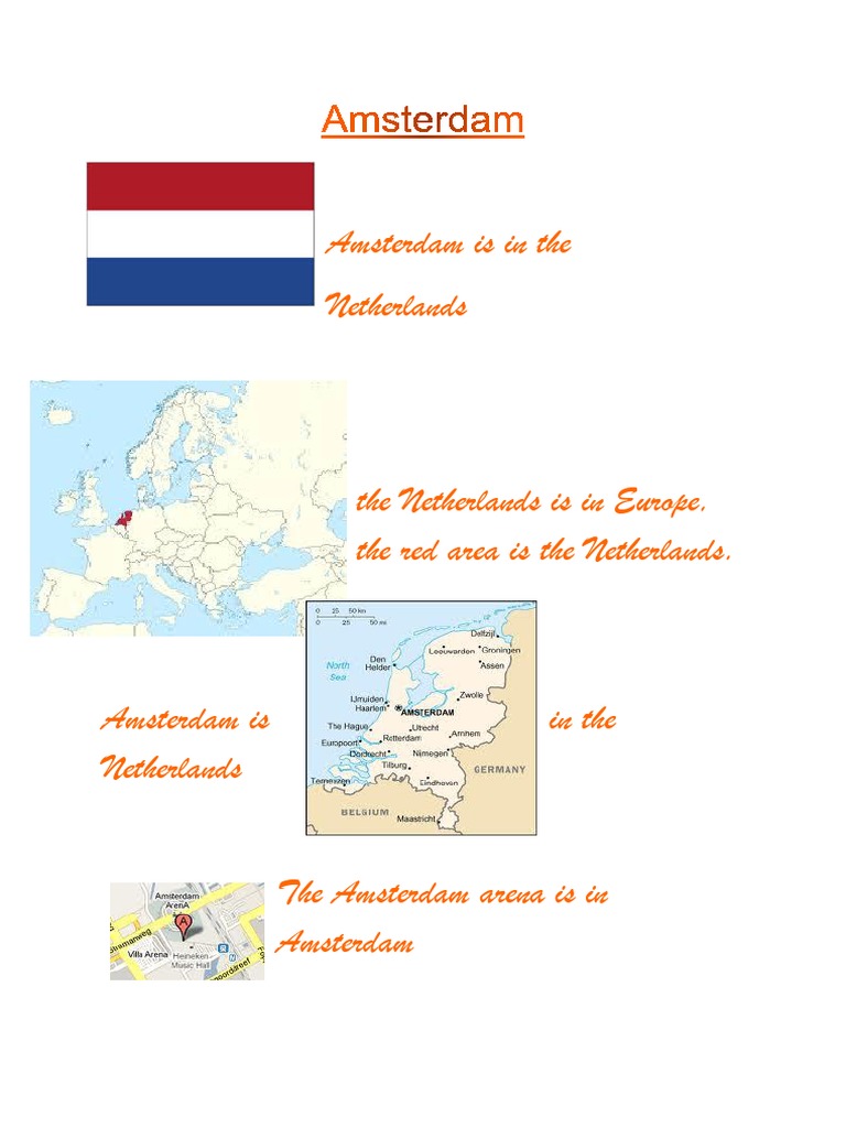Amsterdam Overview and Key Locations | PDF