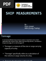 Pre Stowage Planning | PDF | Tonnage | Ships