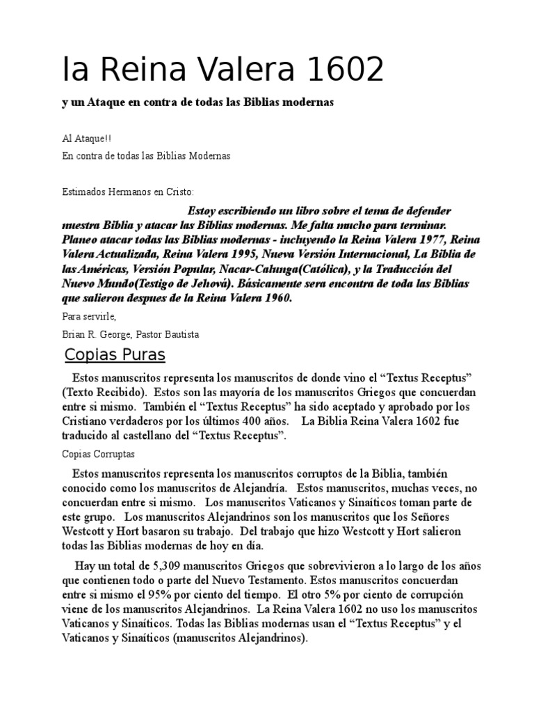 Textus Receptus | PDF