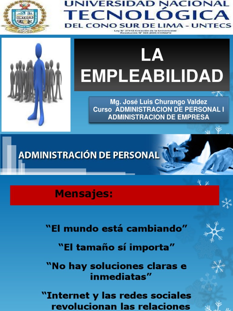 Empleabilidad | PDF | Aprendizaje | Conocimiento