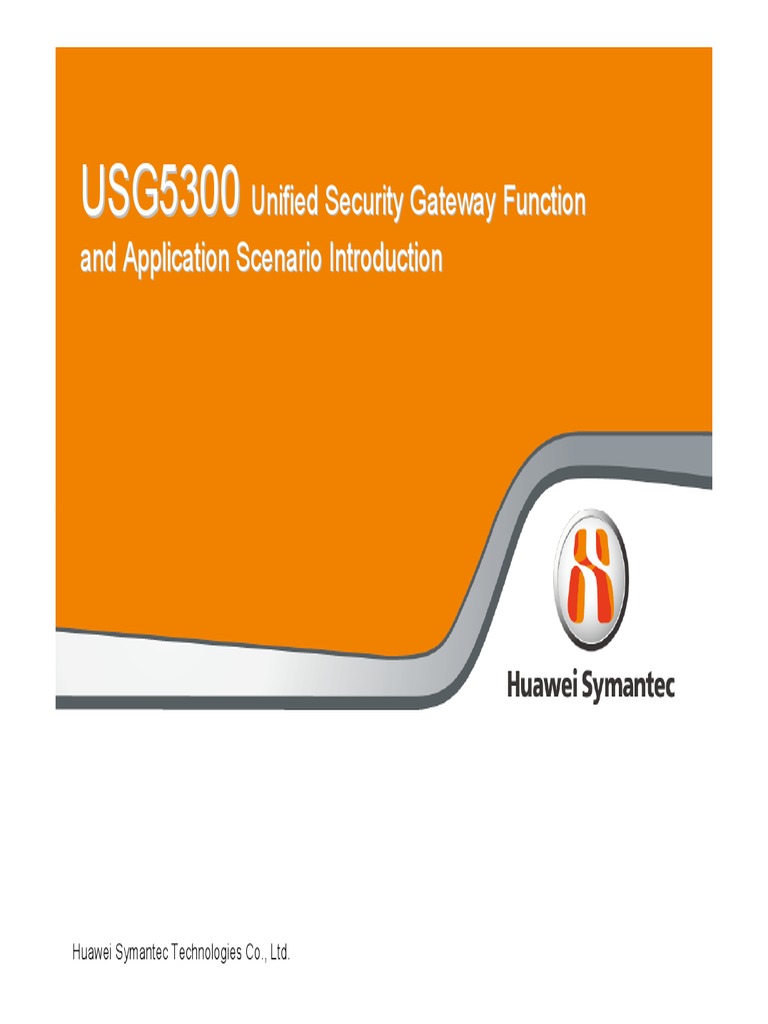 USG 5000 Introduction PDF | PDF | Virtual Private Network | Computer ...