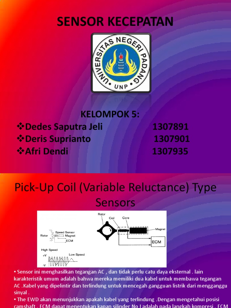Sensor Kecepatan | PDF