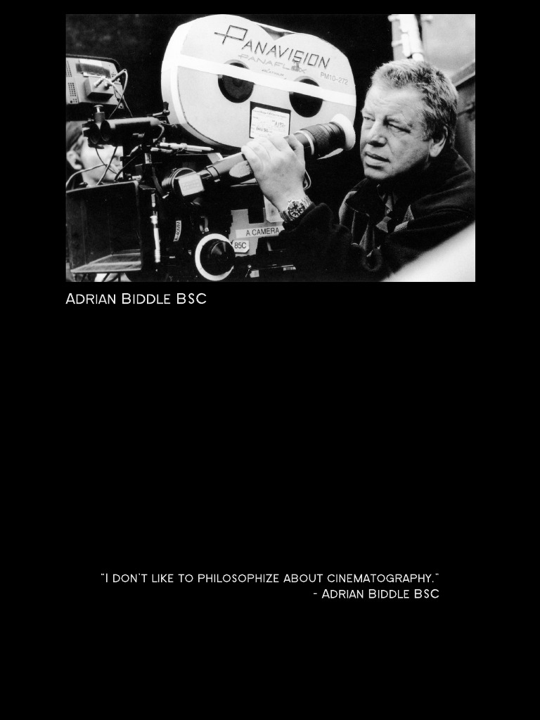 Adrian Biddle Document | PDF