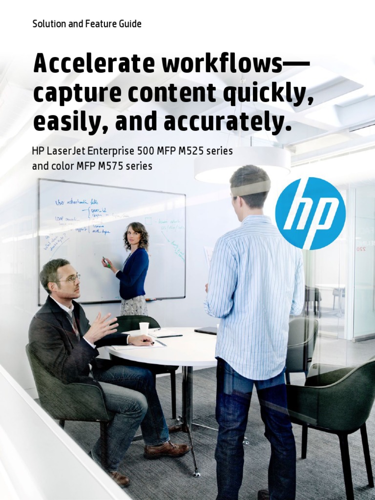 DataSheet HP MFP Solution Guide | PDF | Image Scanner | Fax