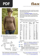 Fall Bluff Raglan Sweater - 02 18 22 | PDF | Knitting | Gauge (Knitting)