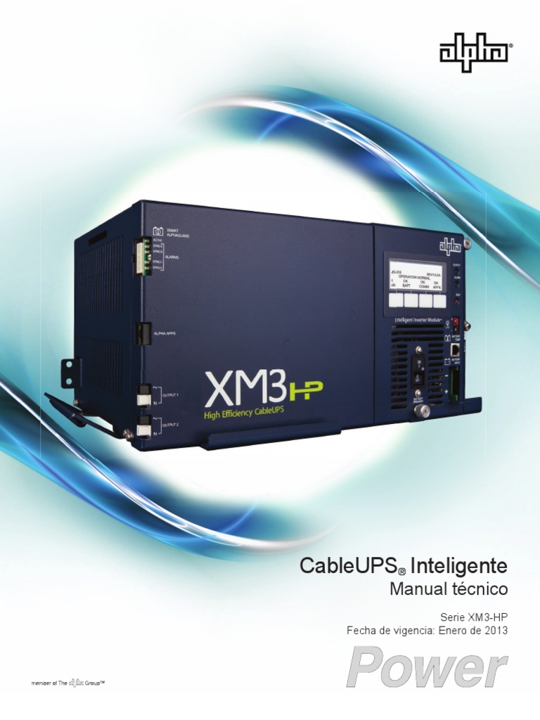 Alpha XM3 | PDF | Red eléctrica | Ingenieria Eléctrica